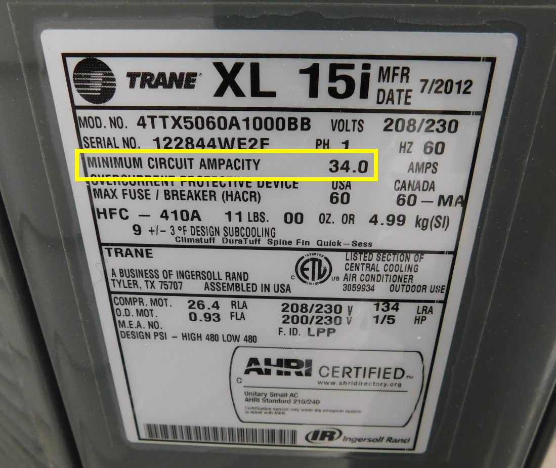 Sizing An Air Conditioner Circuit Breaker Sizing An Air Conditioner Circuit Breaker