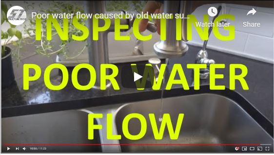 Inspecting poor water flow